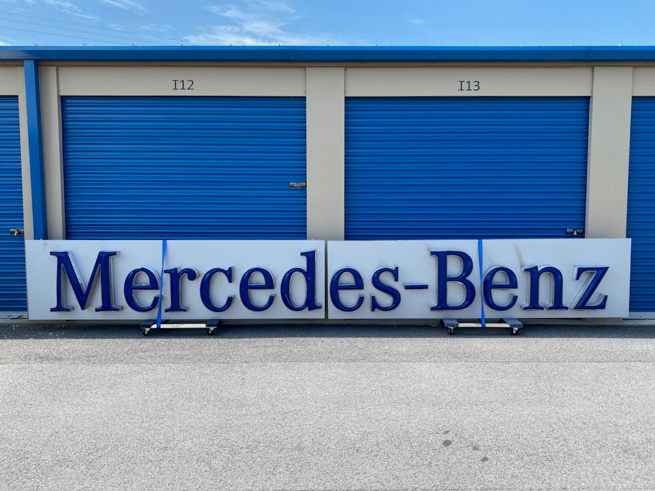 Original Mercedes-Benz Dealership Sign (20' X 32.5") For Sale | The MB ...