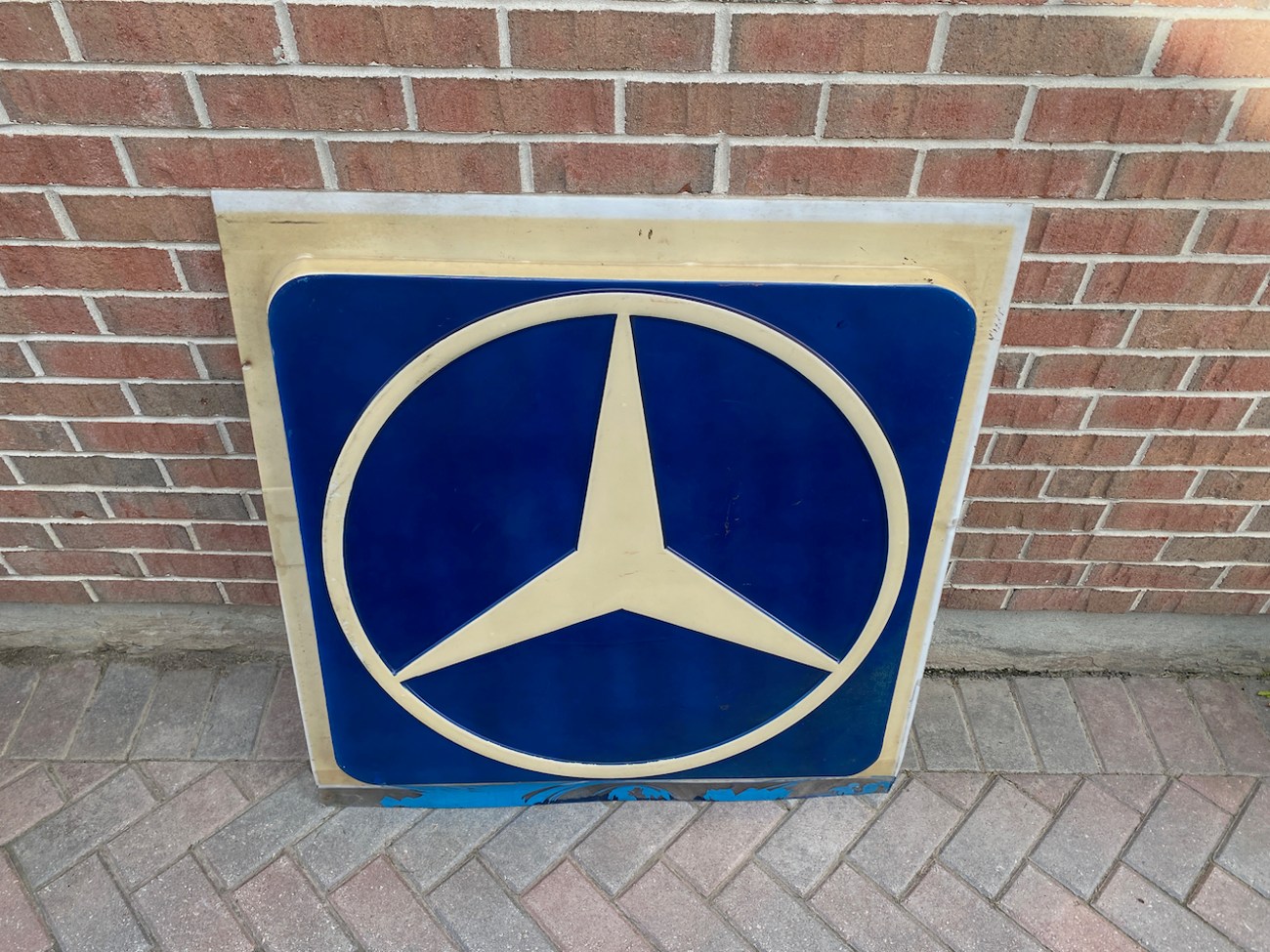 Vintage Mercedes-Benz Sign For Sale | The MB Market