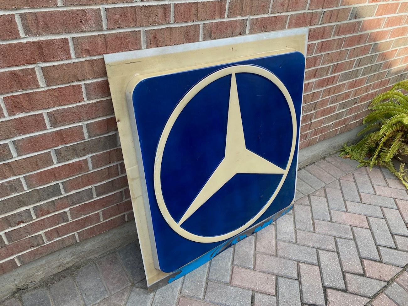 Vintage Mercedes-Benz Sign For Sale | The MB Market
