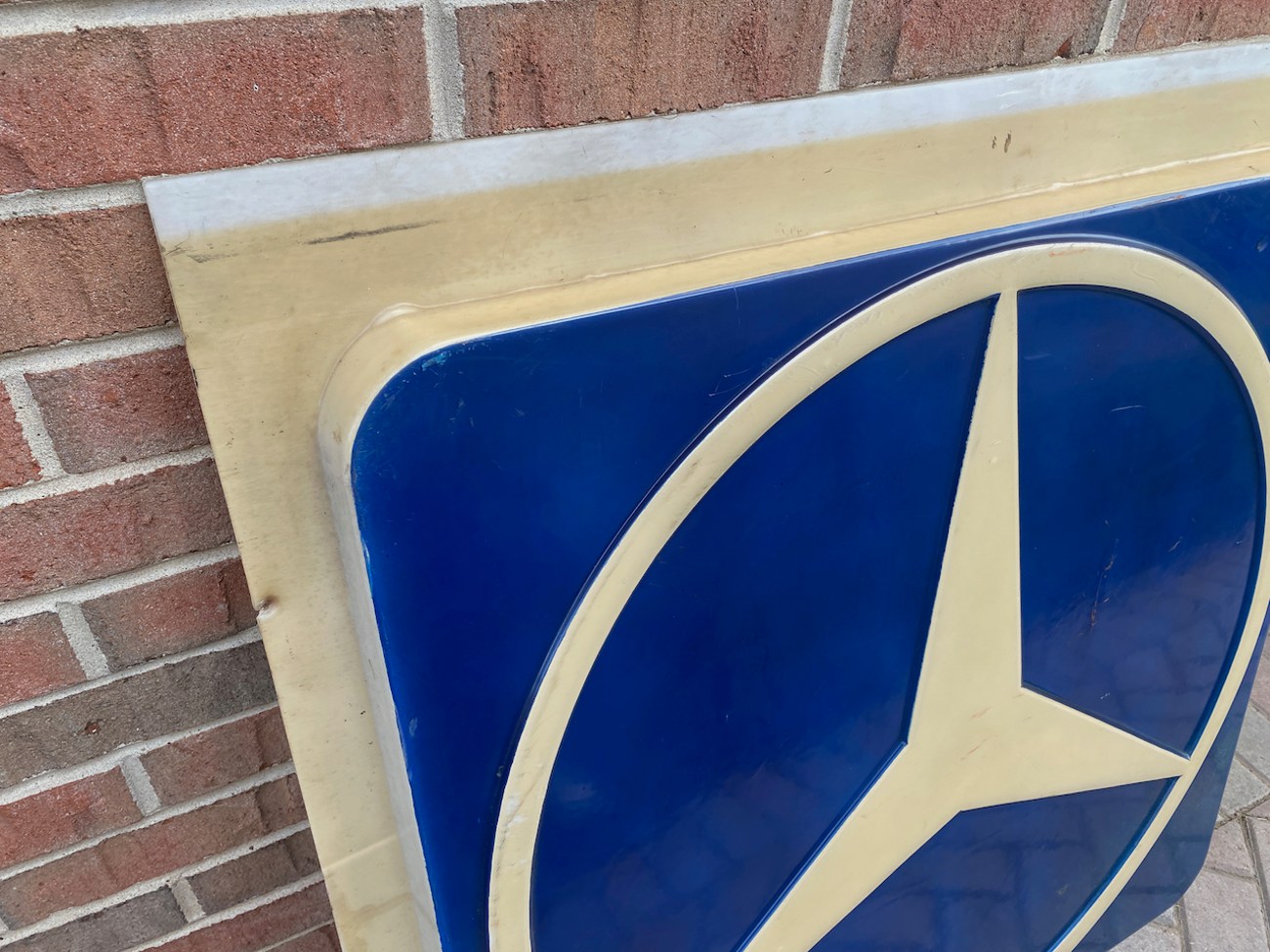 Vintage Mercedes-Benz Sign For Sale | The MB Market