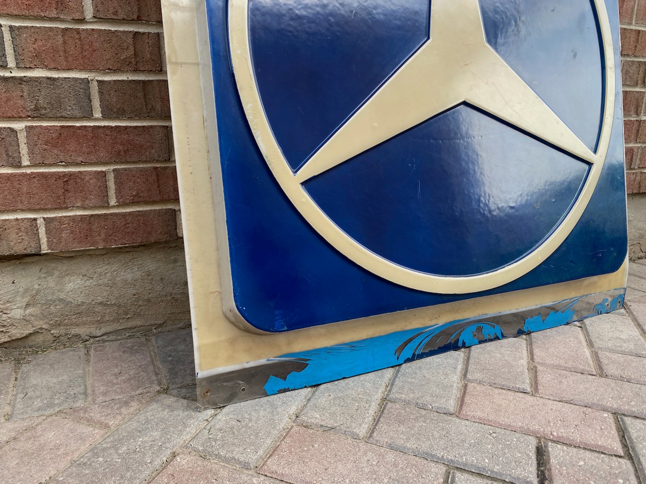 Vintage Mercedes-Benz Sign For Sale | The MB Market