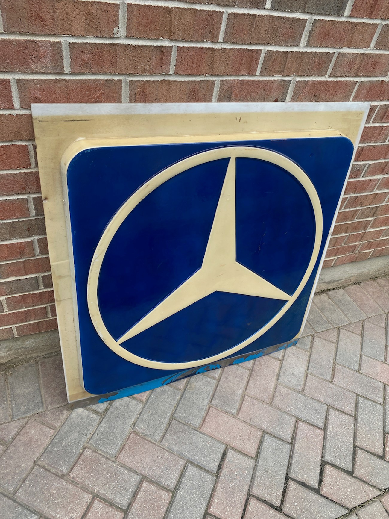 Vintage Mercedes-Benz Sign For Sale | The MB Market