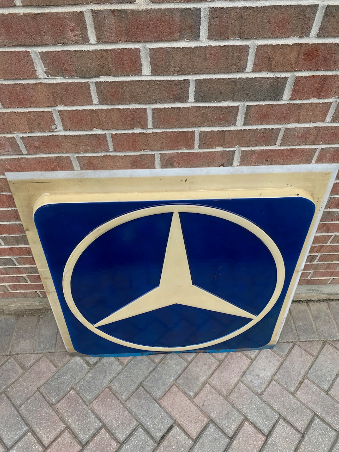 Vintage Mercedes-Benz Sign For Sale | The MB Market
