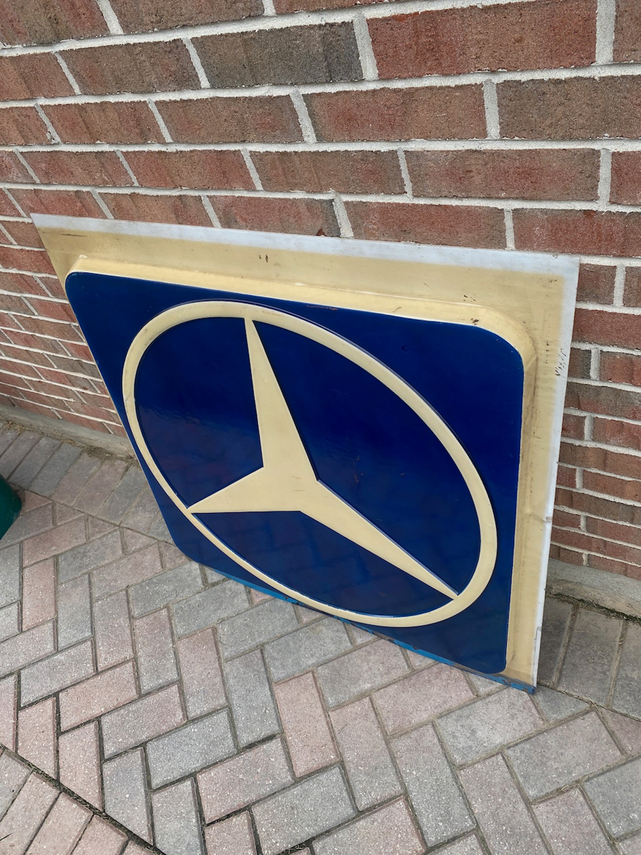 Vintage Mercedes-Benz Sign For Sale | The MB Market