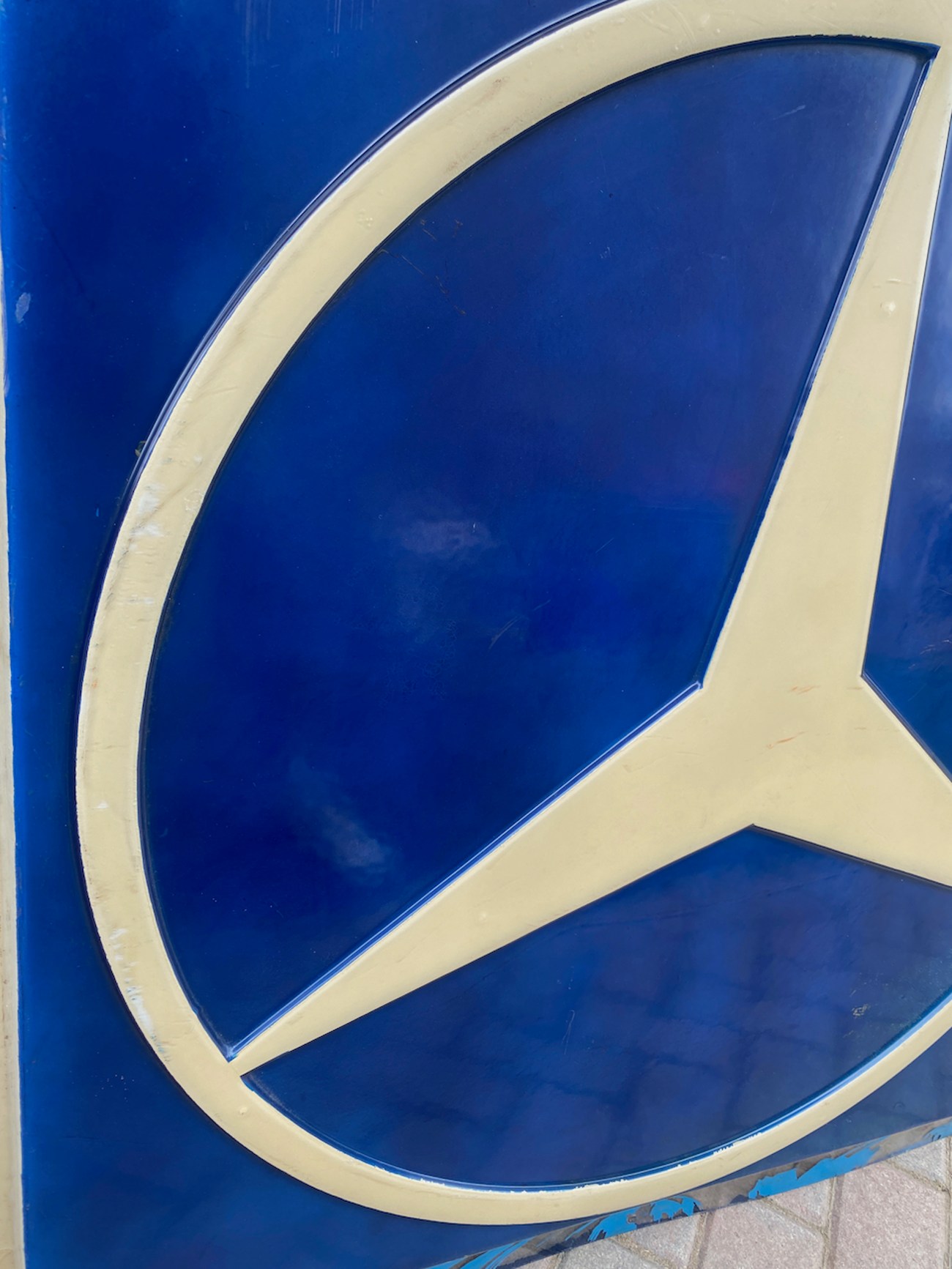 Vintage Mercedes-Benz Sign For Sale | The MB Market