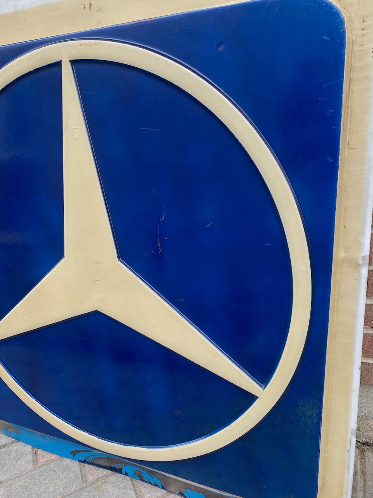 Vintage Mercedes-Benz Sign For Sale | The MB Market