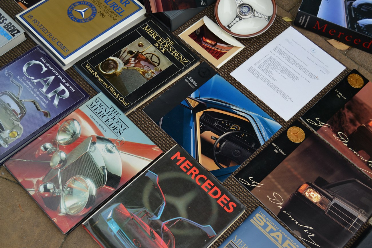 NO RESERVE: Collection of Mercedes-Benz Literature & Memorabilia For ...