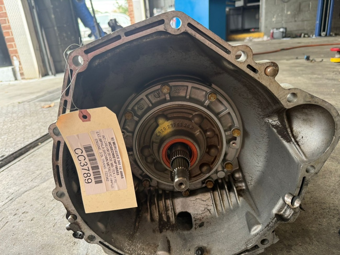 NO RESERVE: W124 300E/TE 4MATIC Transmission For Sale | The MB Market