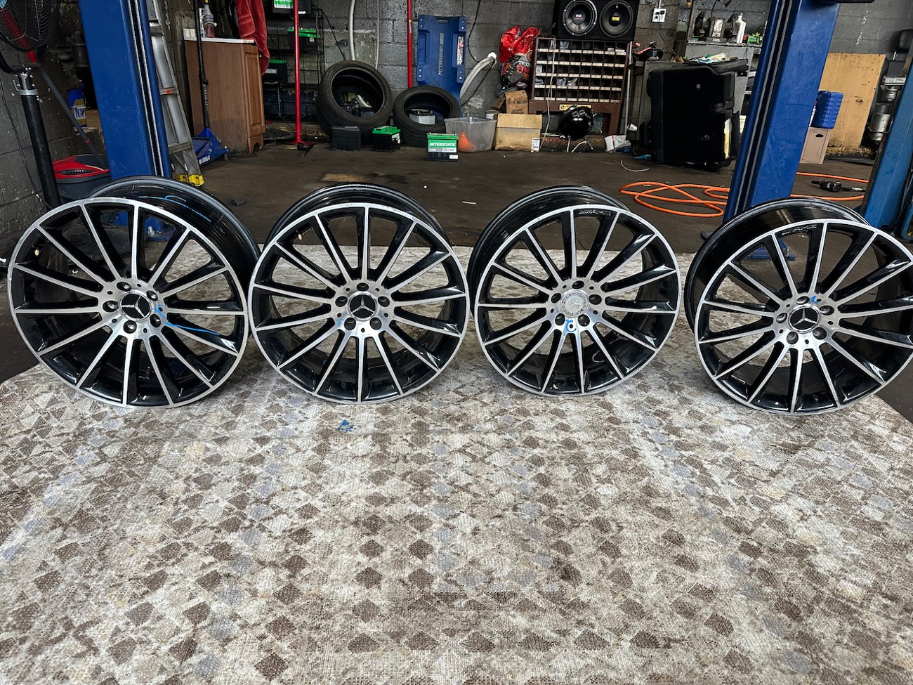 NO RESERVE: 20" Staggered W213 E-Class AMG Wheels For Sale | The MB Market