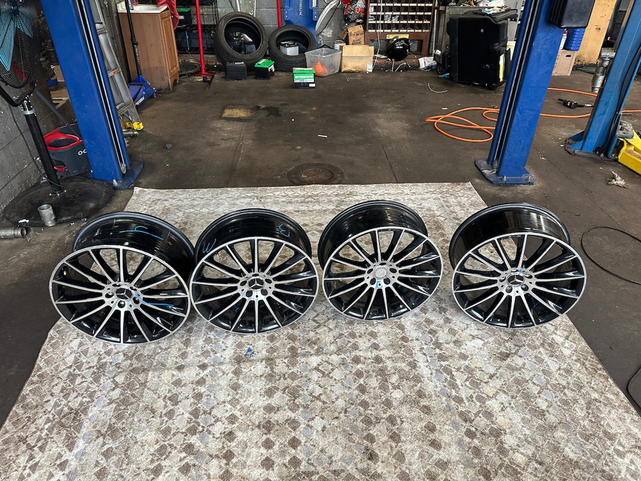 NO RESERVE: 20" Staggered W213 E-Class AMG Wheels For Sale | The MB Market
