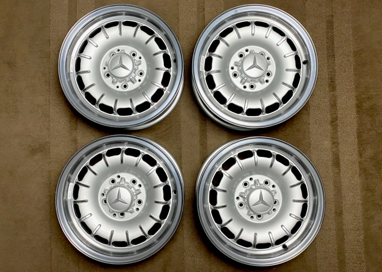 Authentic 14" Mercedes-Benz Bundt Wheels by Intra For Sale | The MB Market
