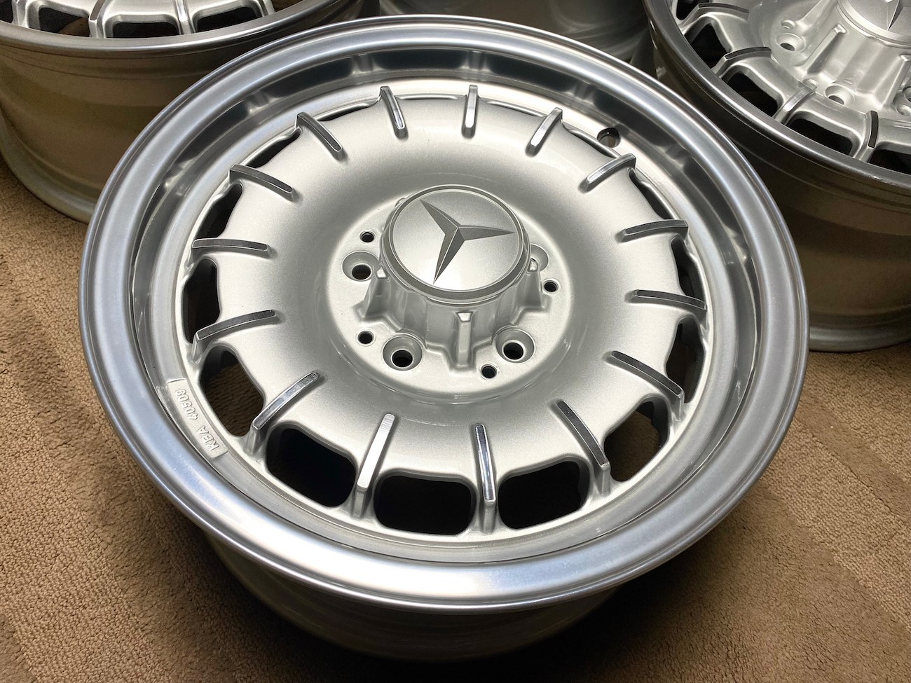Authentic 14" Mercedes-Benz Bundt Wheels by Intra For Sale | The MB Market