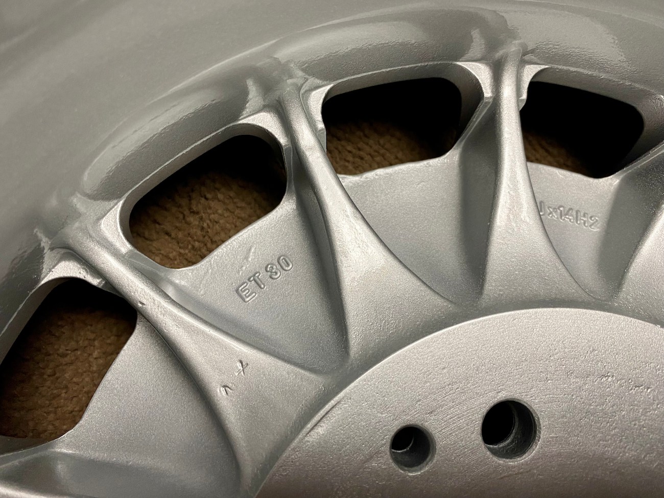 Authentic 14" Mercedes-Benz Bundt Wheels by Intra For Sale | The MB Market