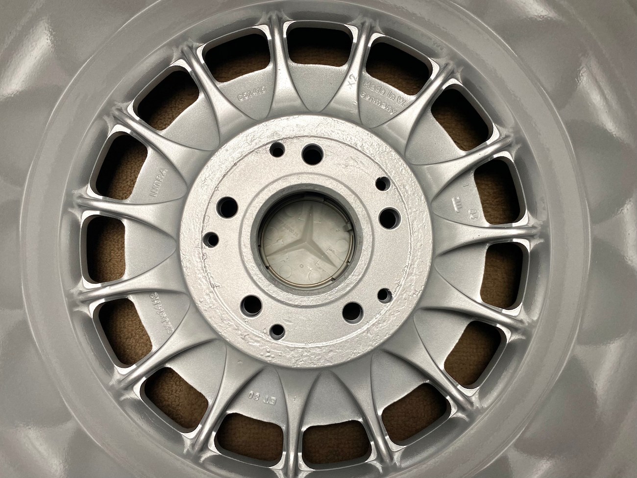 Authentic 14" Mercedes-Benz Bundt Wheels by Intra For Sale | The MB Market