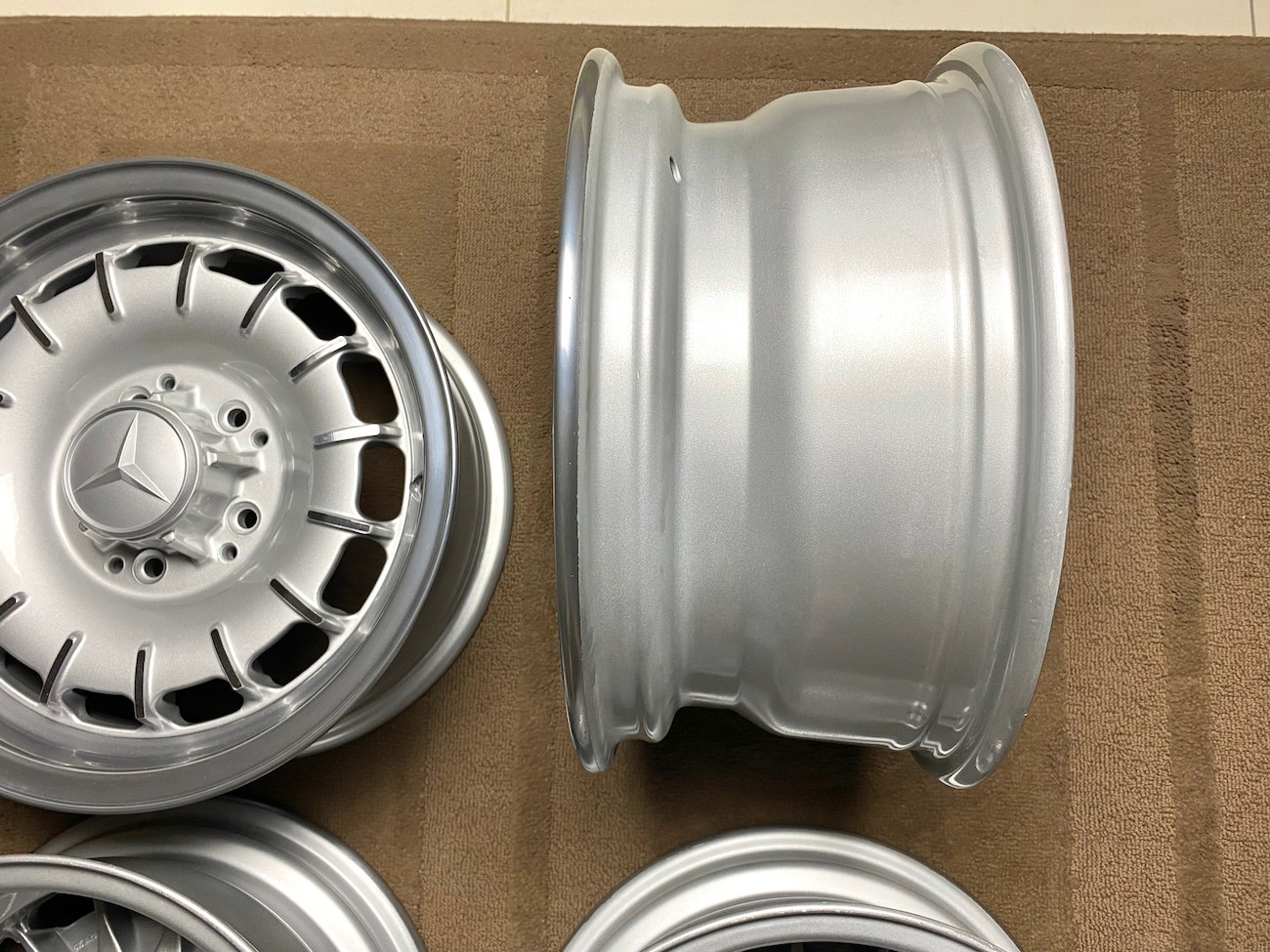 Authentic 14" Mercedes-Benz Bundt Wheels by Intra For Sale | The MB Market
