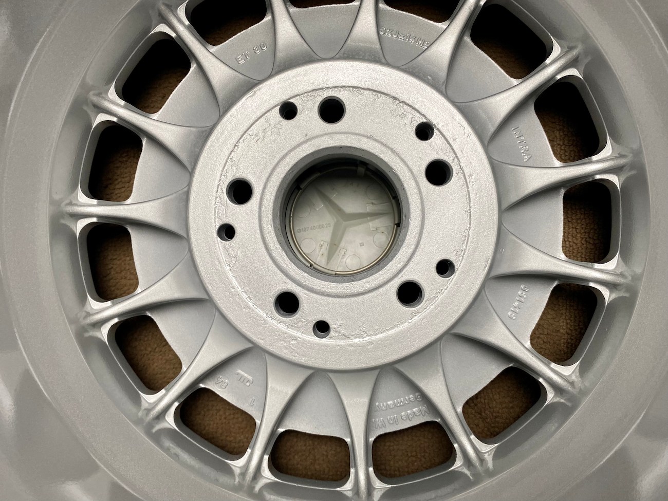 Authentic 14" Mercedes-Benz Bundt Wheels by Intra For Sale | The MB Market