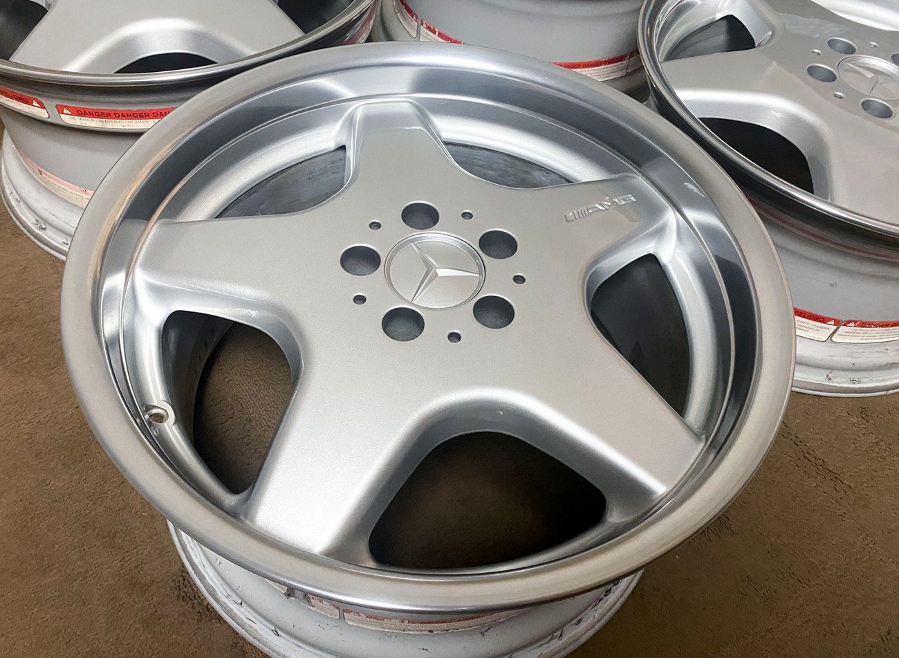 18" AMG Monoblock Style 1 Sport Wheels for R129 For Sale | The MB Market