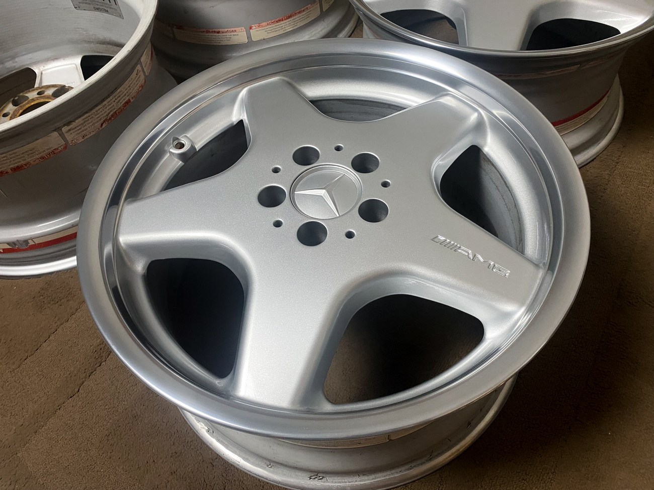 18" AMG Monoblock Style 1 Sport Wheels for R129 For Sale | The MB Market