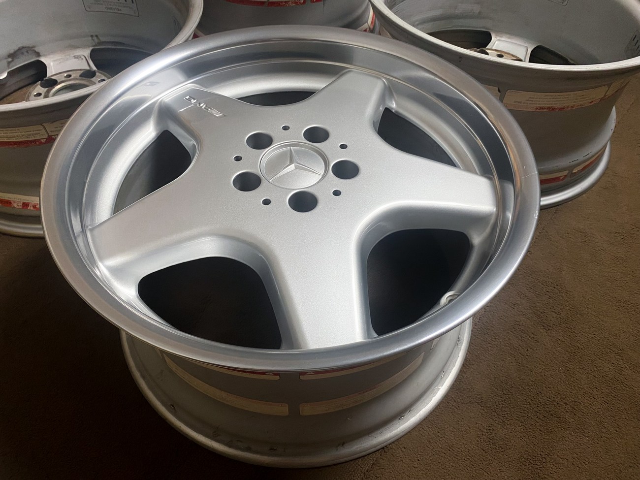 18" AMG Monoblock Style 1 Sport Wheels for R129 For Sale | The MB Market
