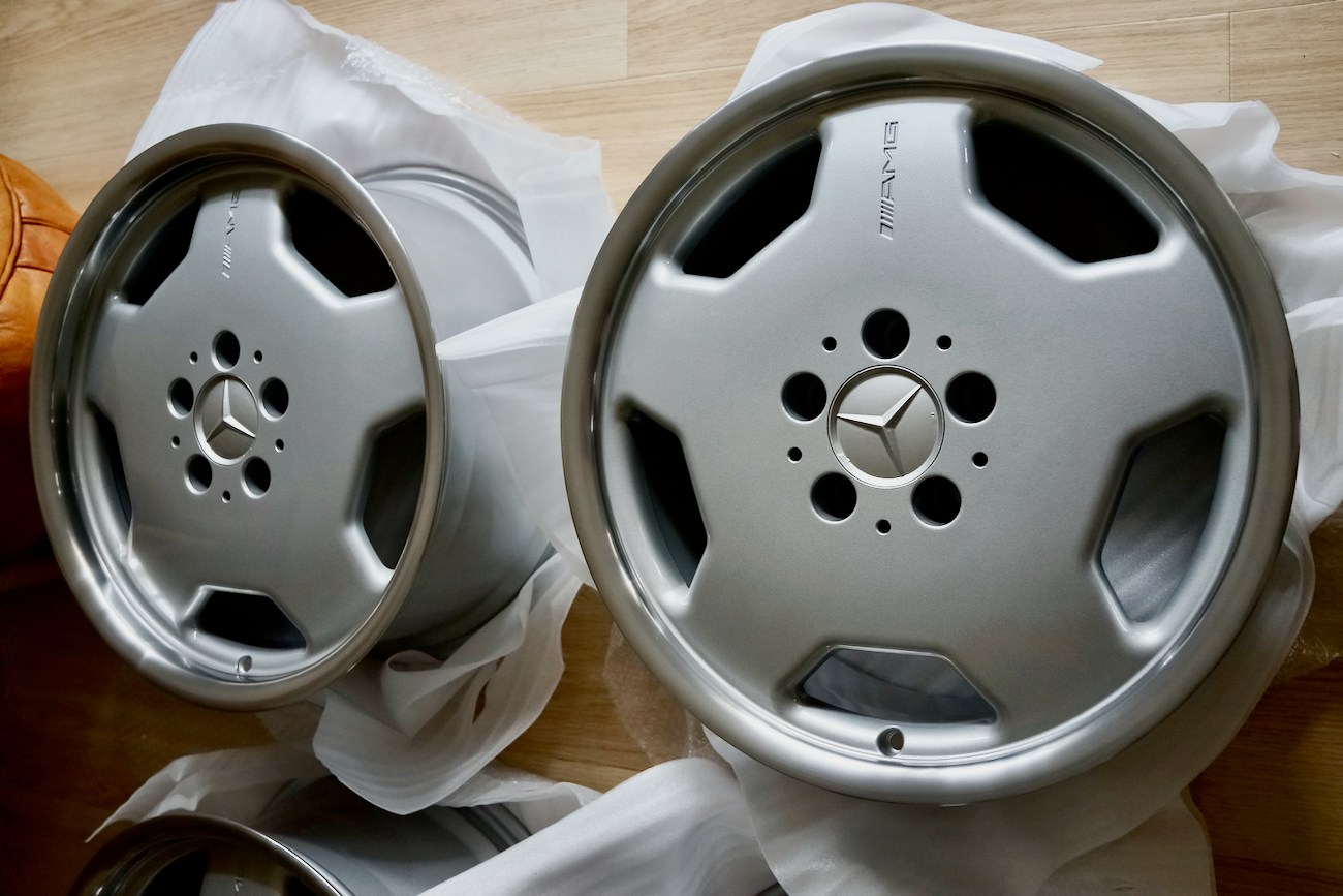 Staggered 17" AMG Aero II Monoblock Wheels For Sale | The MB Market