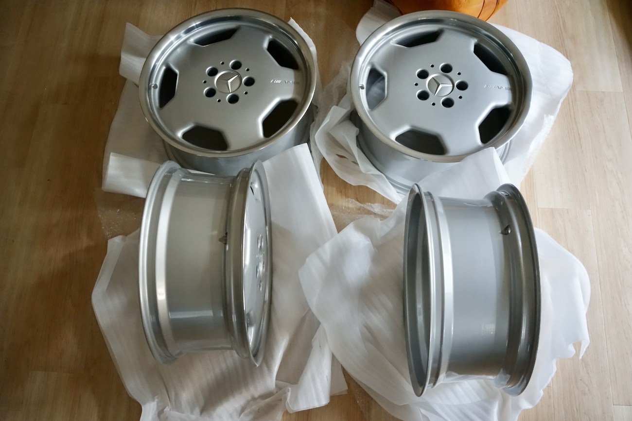 Staggered 17" AMG Aero II Monoblock Wheels For Sale | The MB Market