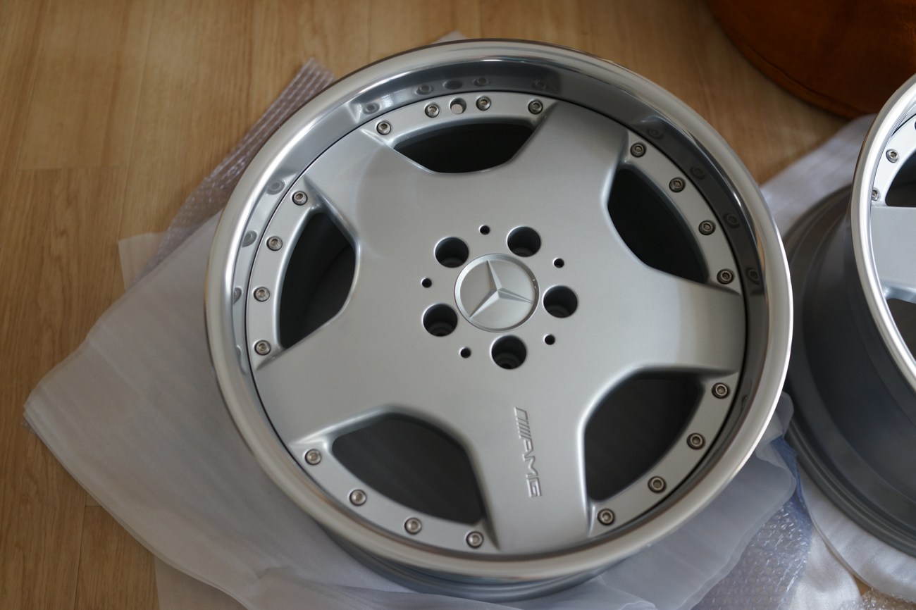 Staggered 2-Piece 18" AMG Aero II Monoblock Wheels by BBS For Sale | The MB Market
