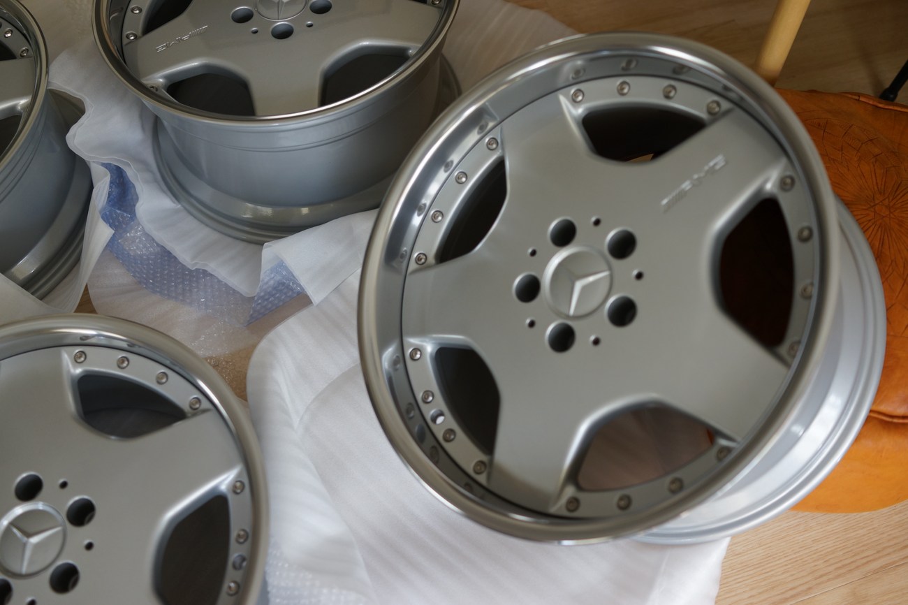Staggered 2-Piece 18" AMG Aero II Monoblock Wheels by BBS For Sale | The MB Market