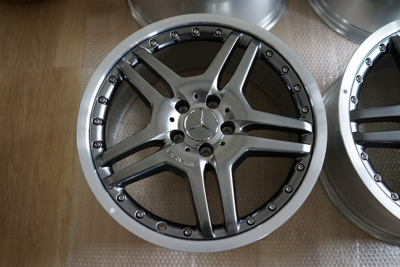 Staggered 2-Piece 19" Style IV AMG Wheels (New Old Stock) For Sale ...
