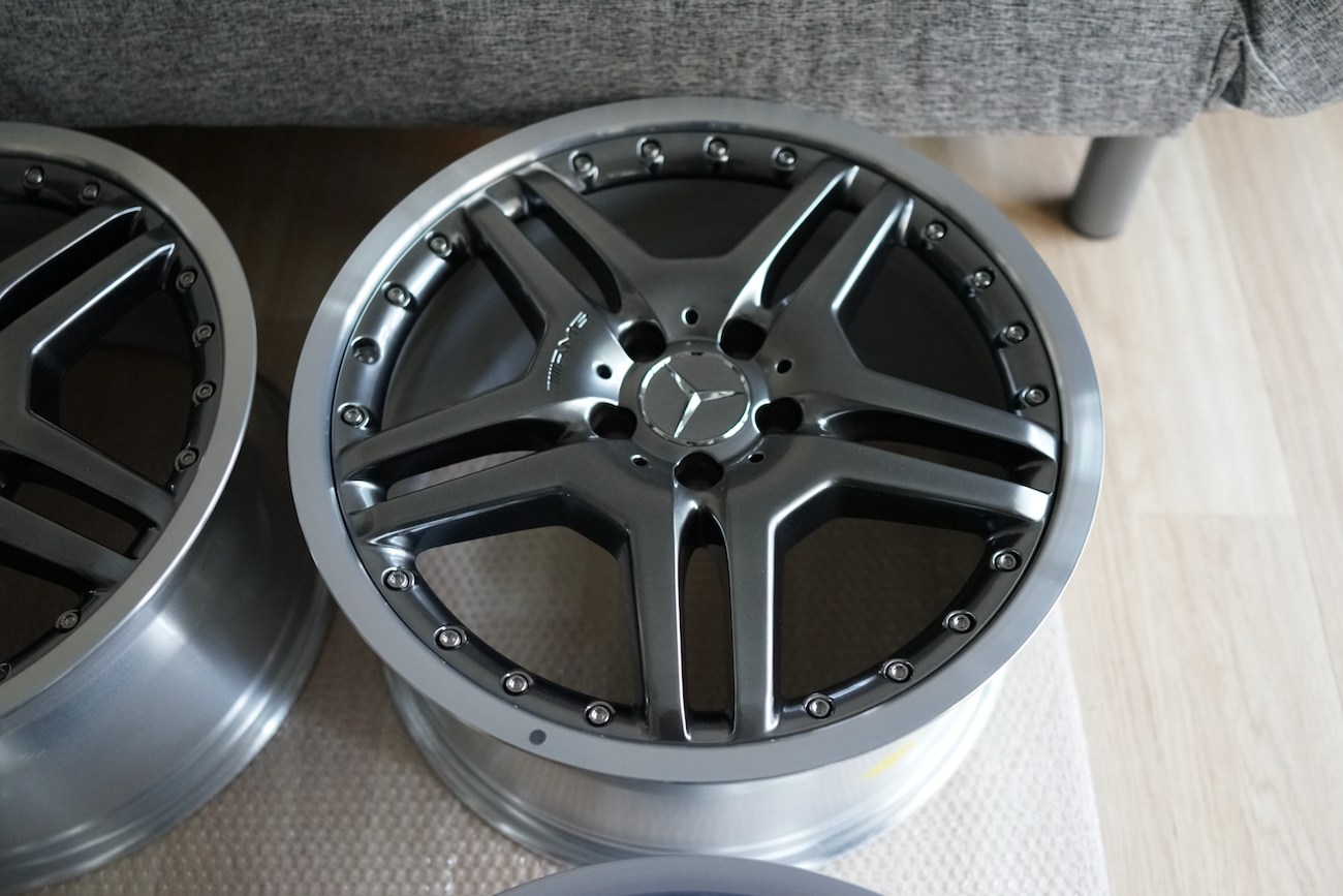 Staggered 2-Piece 19" Style IV AMG Wheels (New Old Stock) For Sale ...
