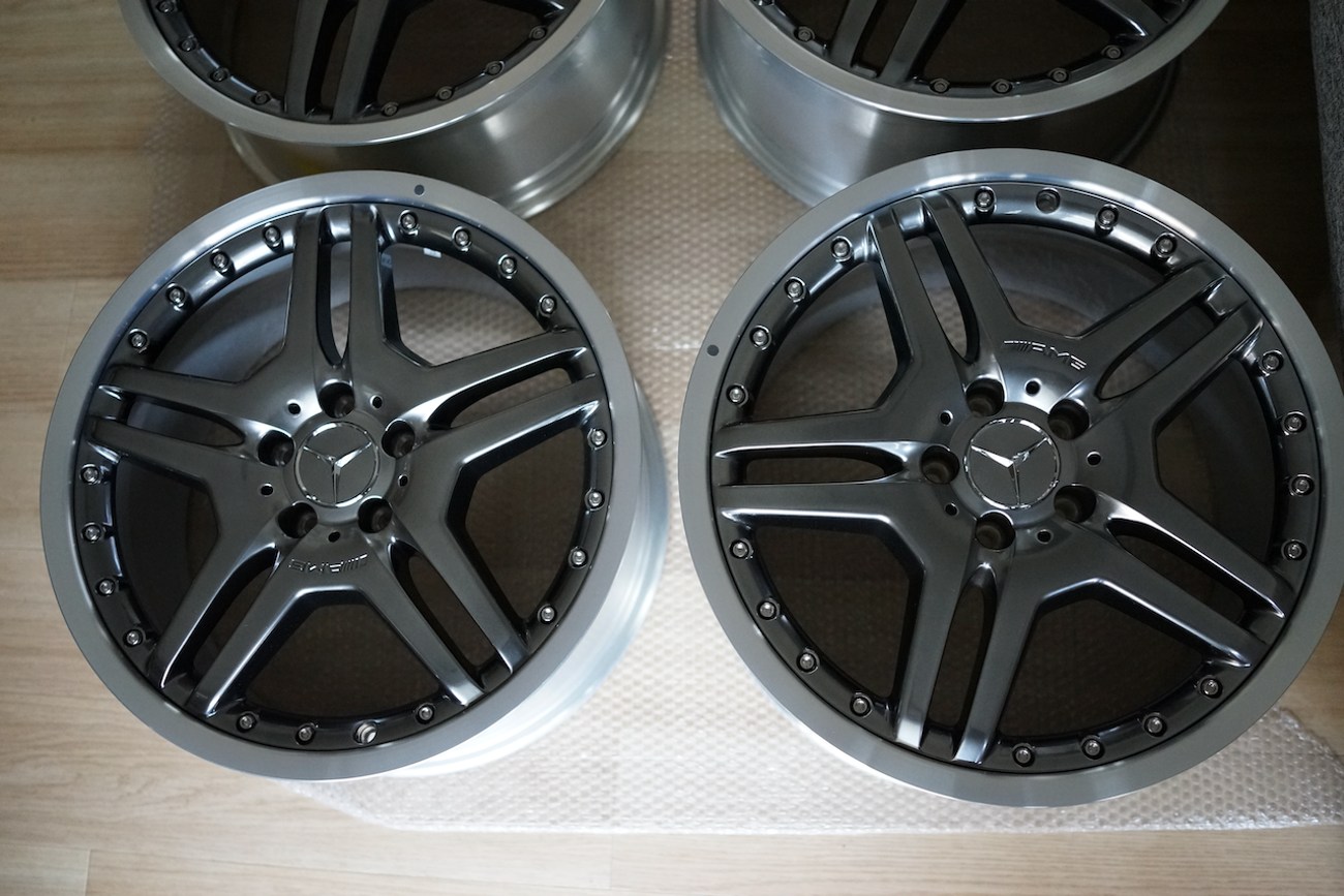 Staggered 2-Piece 19" Style IV AMG Wheels (New Old Stock) For Sale ...