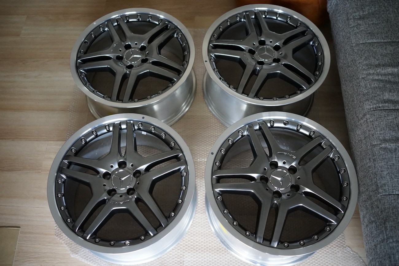Staggered 2-Piece 19" Style IV AMG Wheels (New Old Stock) For Sale ...