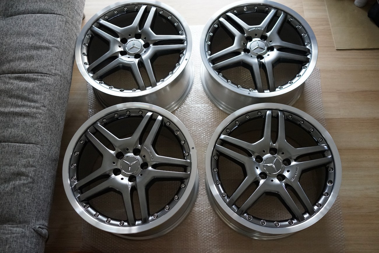 Staggered 2-Piece 19" Style IV AMG Wheels (New Old Stock) For Sale ...
