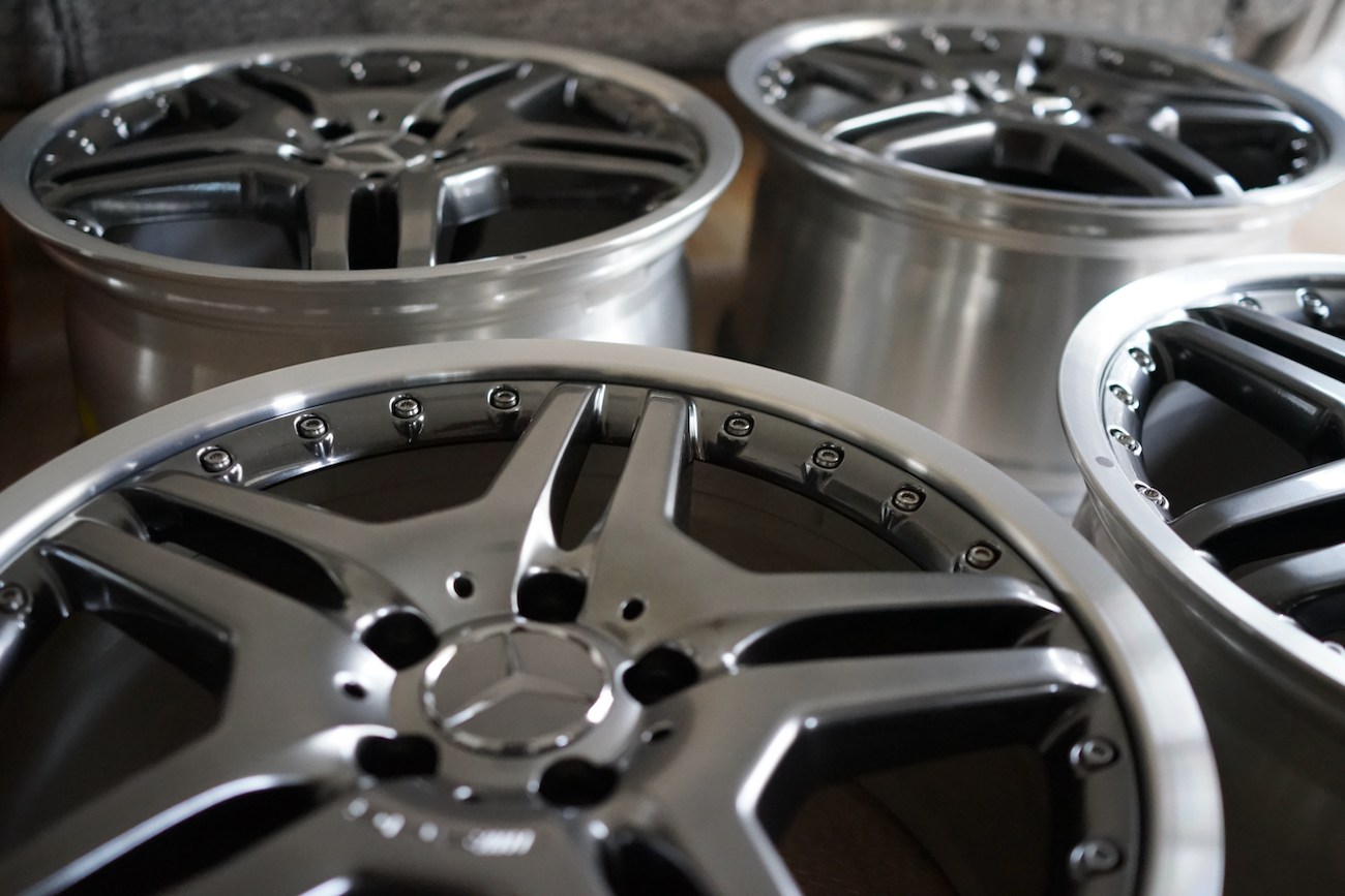 Staggered 2-Piece 19" Style IV AMG Wheels (New Old Stock) For Sale ...