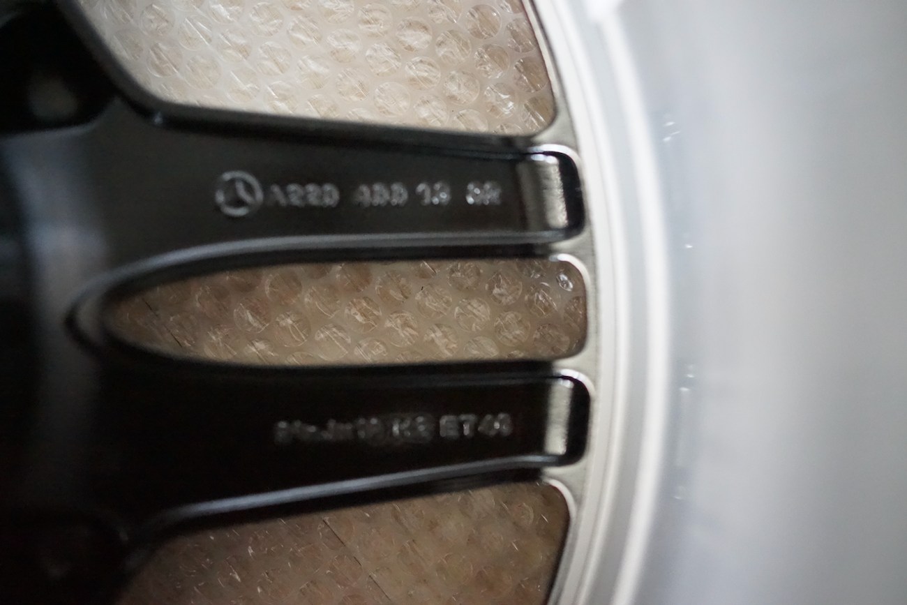 Staggered 2-Piece 19" Style IV AMG Wheels (New Old Stock) For Sale ...