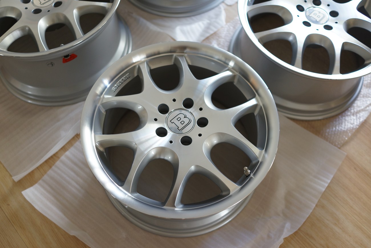 Staggered 18" BRABUS Monoblock V Wheels For Sale | The MB Market