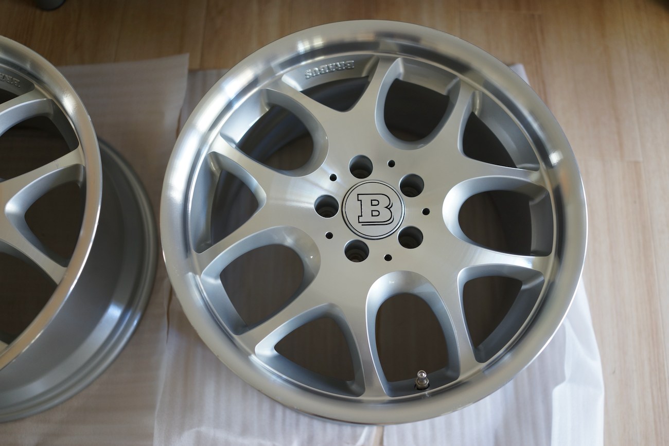 Staggered 18" BRABUS Monoblock V Wheels For Sale | The MB Market