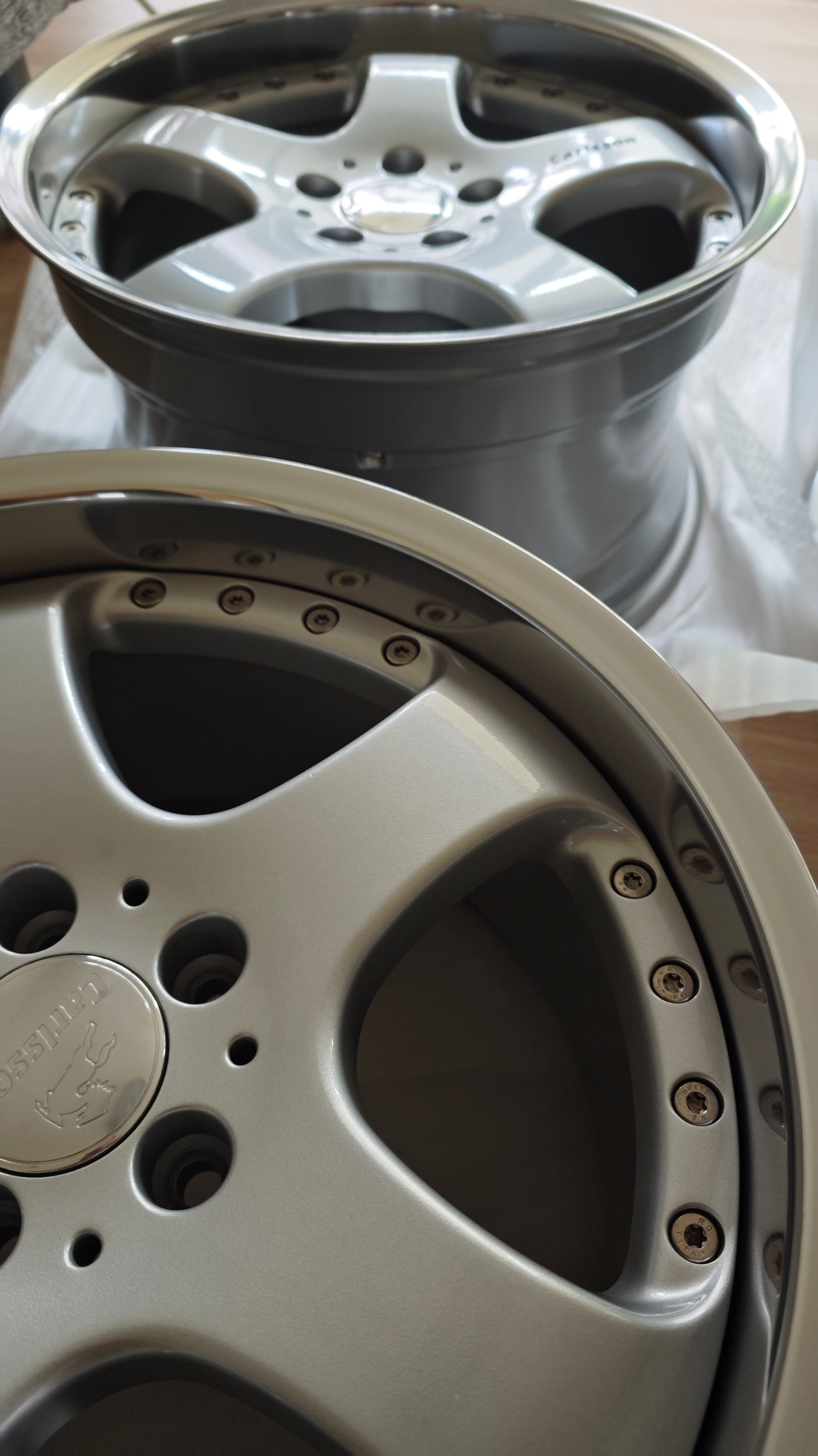 Staggered 2-Piece 18" Carlsson 2/5 Wheels by RONAL For Sale | The MB Market