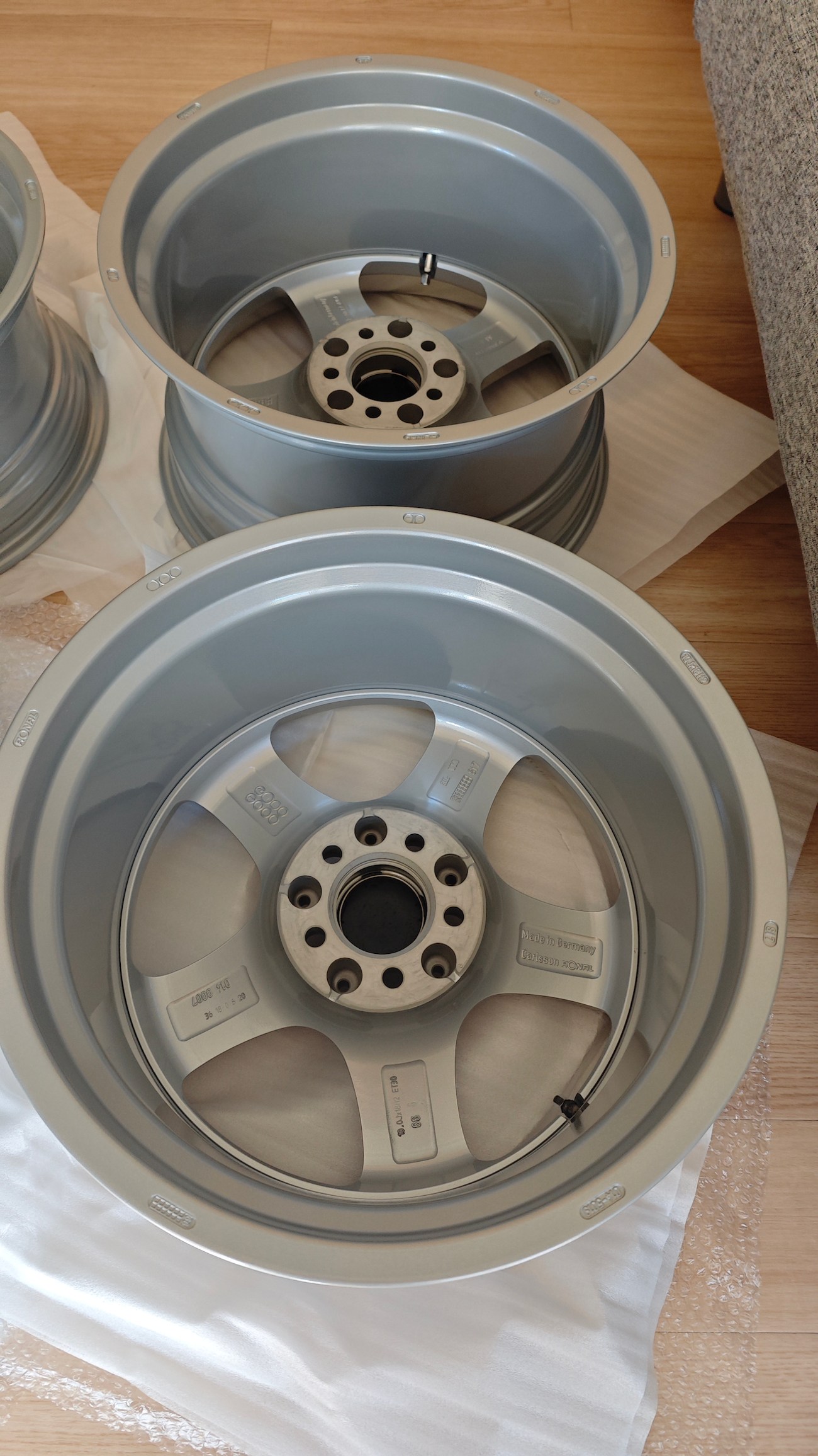 Staggered 2-Piece 18" Carlsson 2/5 Wheels by RONAL For Sale | The MB Market