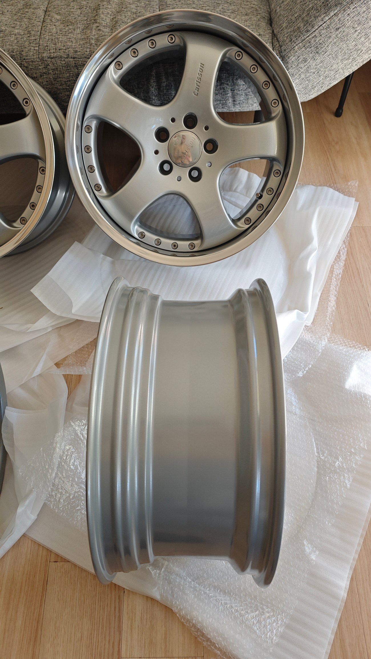 Staggered 2-Piece 18" Carlsson 2/5 Wheels by RONAL For Sale | The MB Market