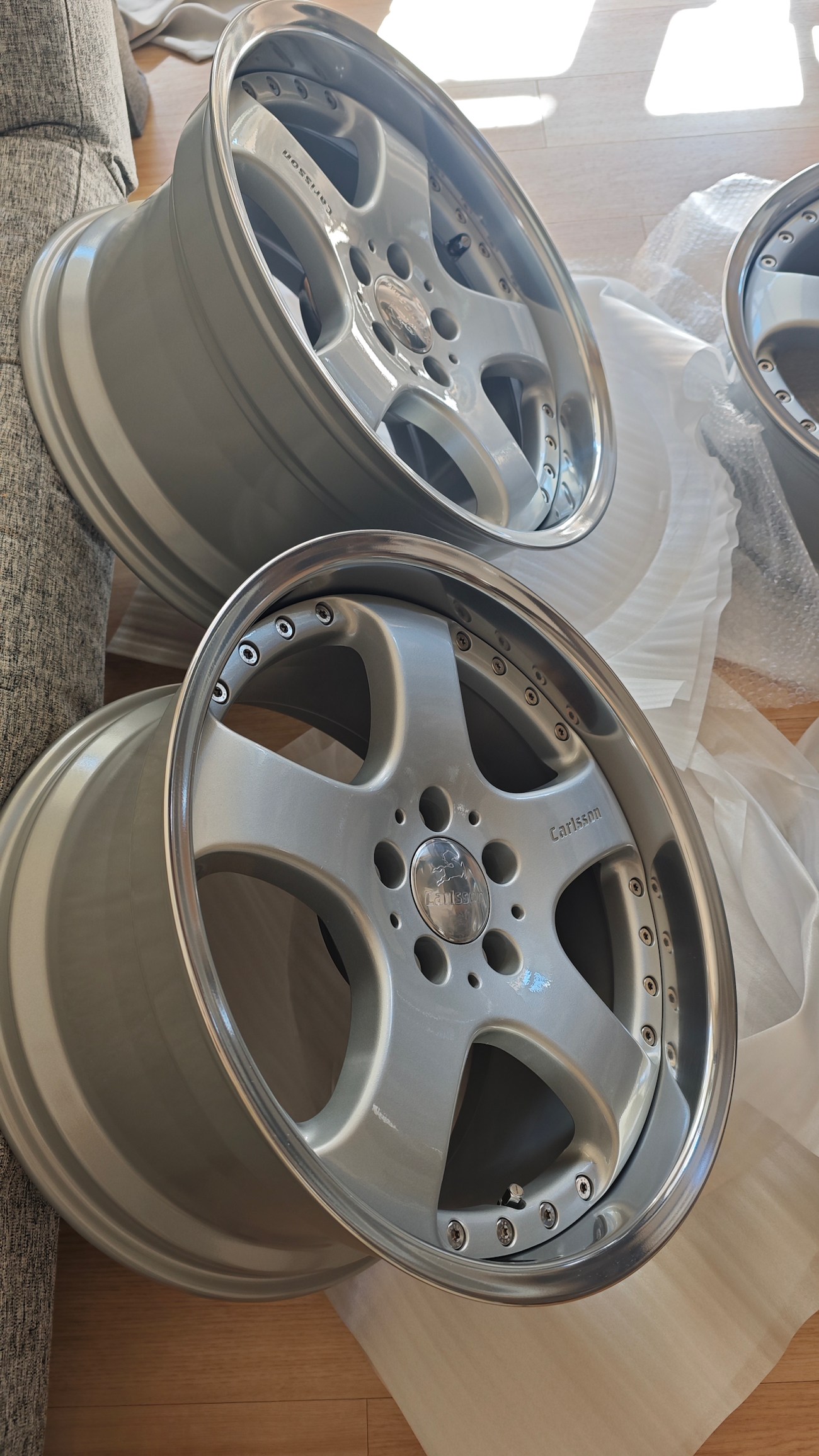 Staggered 2-Piece 18" Carlsson 2/5 Wheels by RONAL For Sale | The MB Market