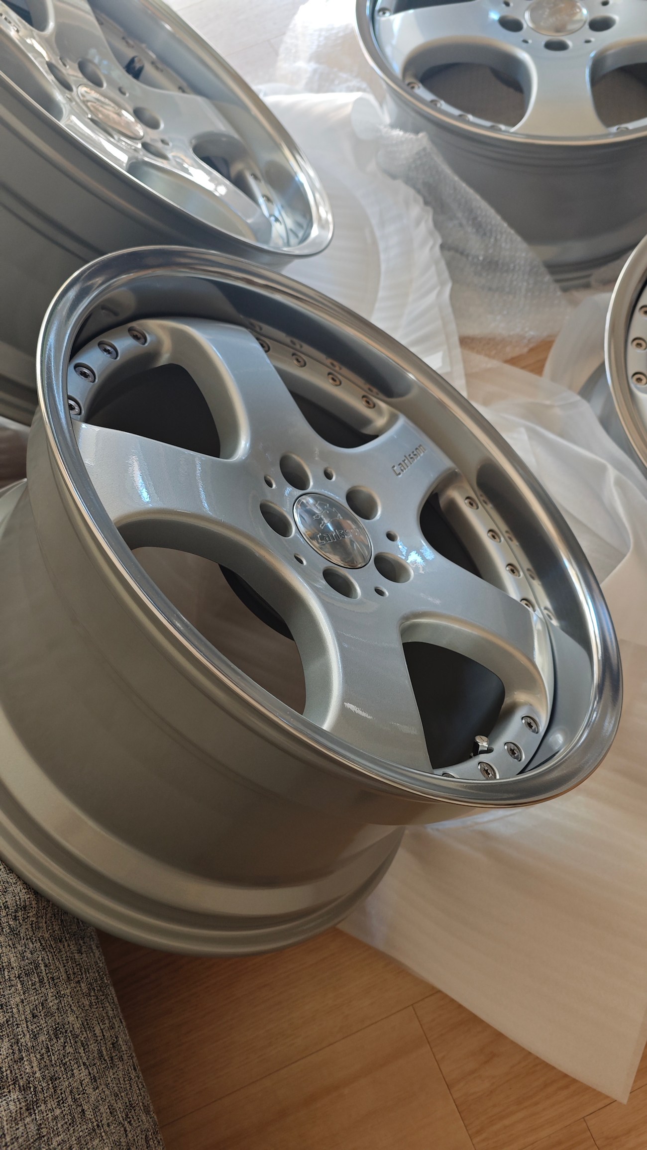 Staggered 2-Piece 18" Carlsson 2/5 Wheels by RONAL For Sale | The MB Market
