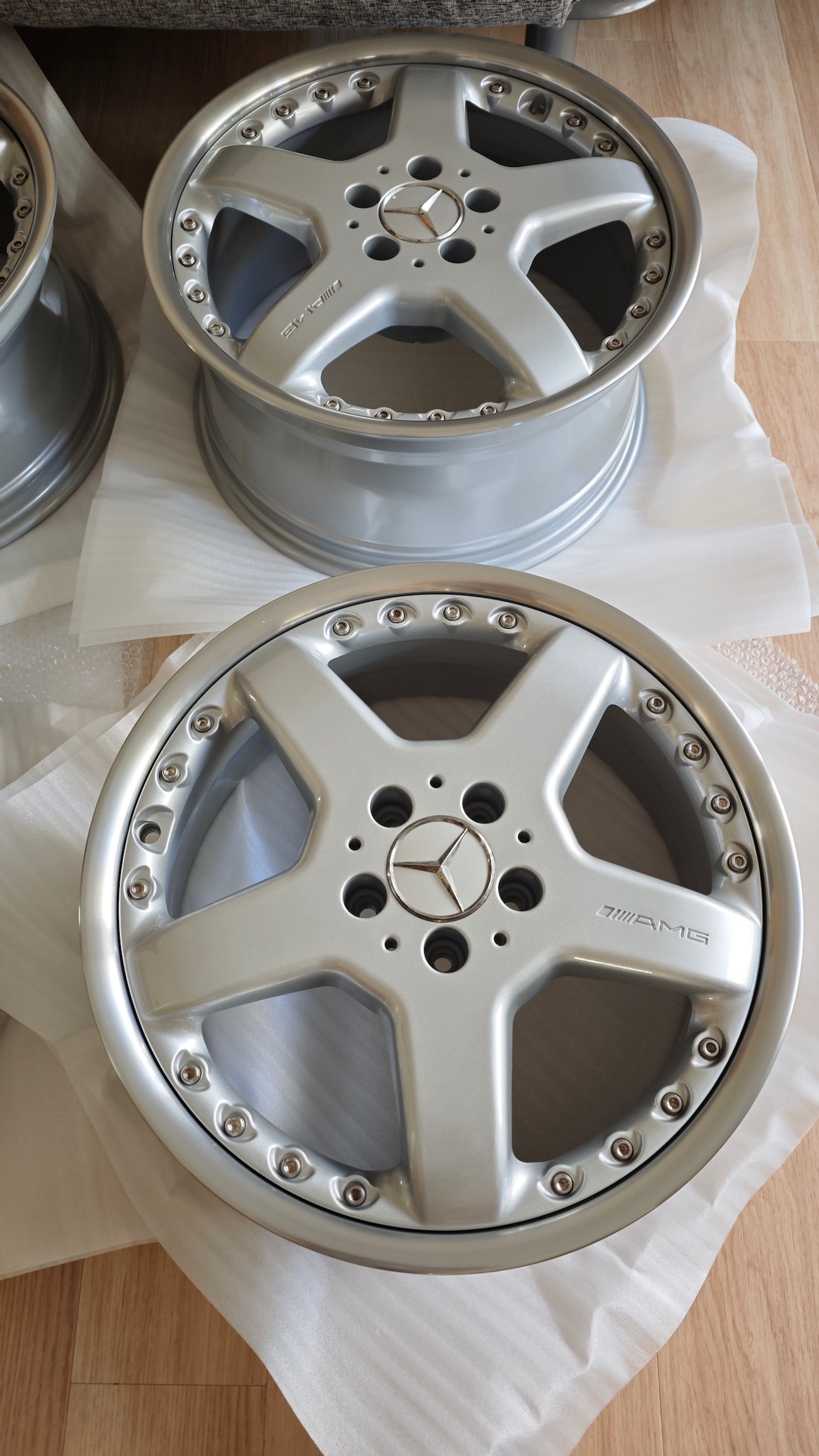 2-Piece 18" Style III AMG Cromodora Wheels For Sale | The MB Market