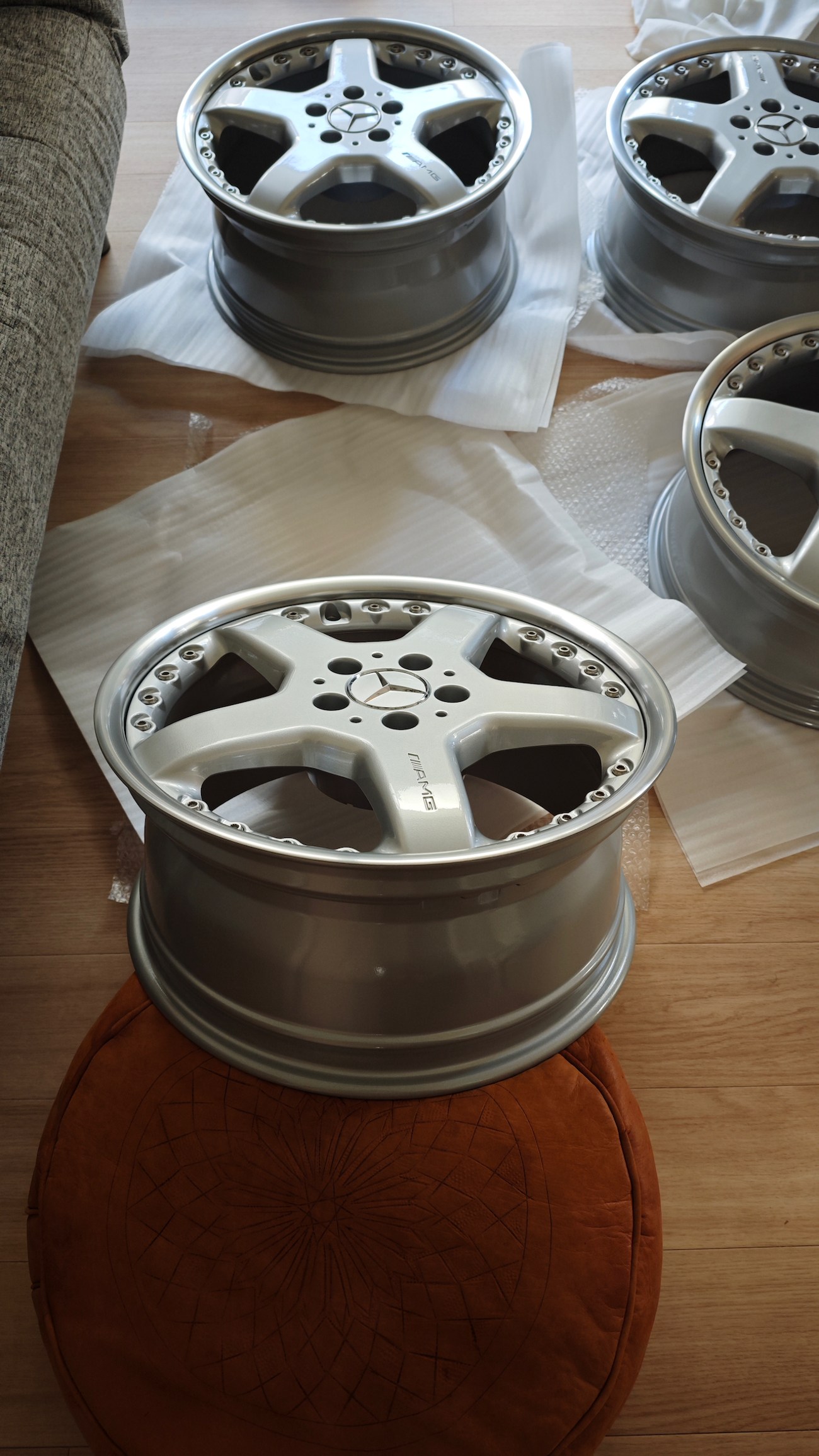2-Piece 18" Style III AMG Cromodora Wheels For Sale | The MB Market