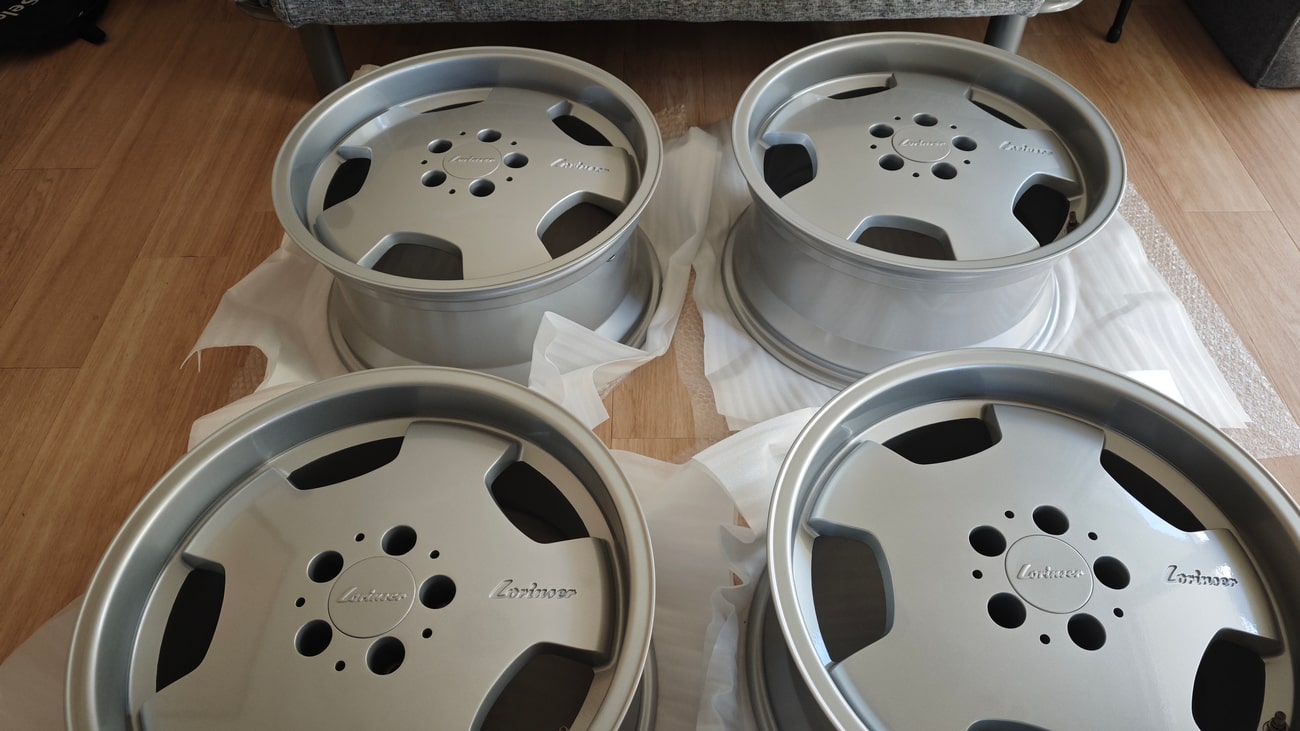 Authentic 18" Lorinser RS90 Wheels For Sale | The MB Market