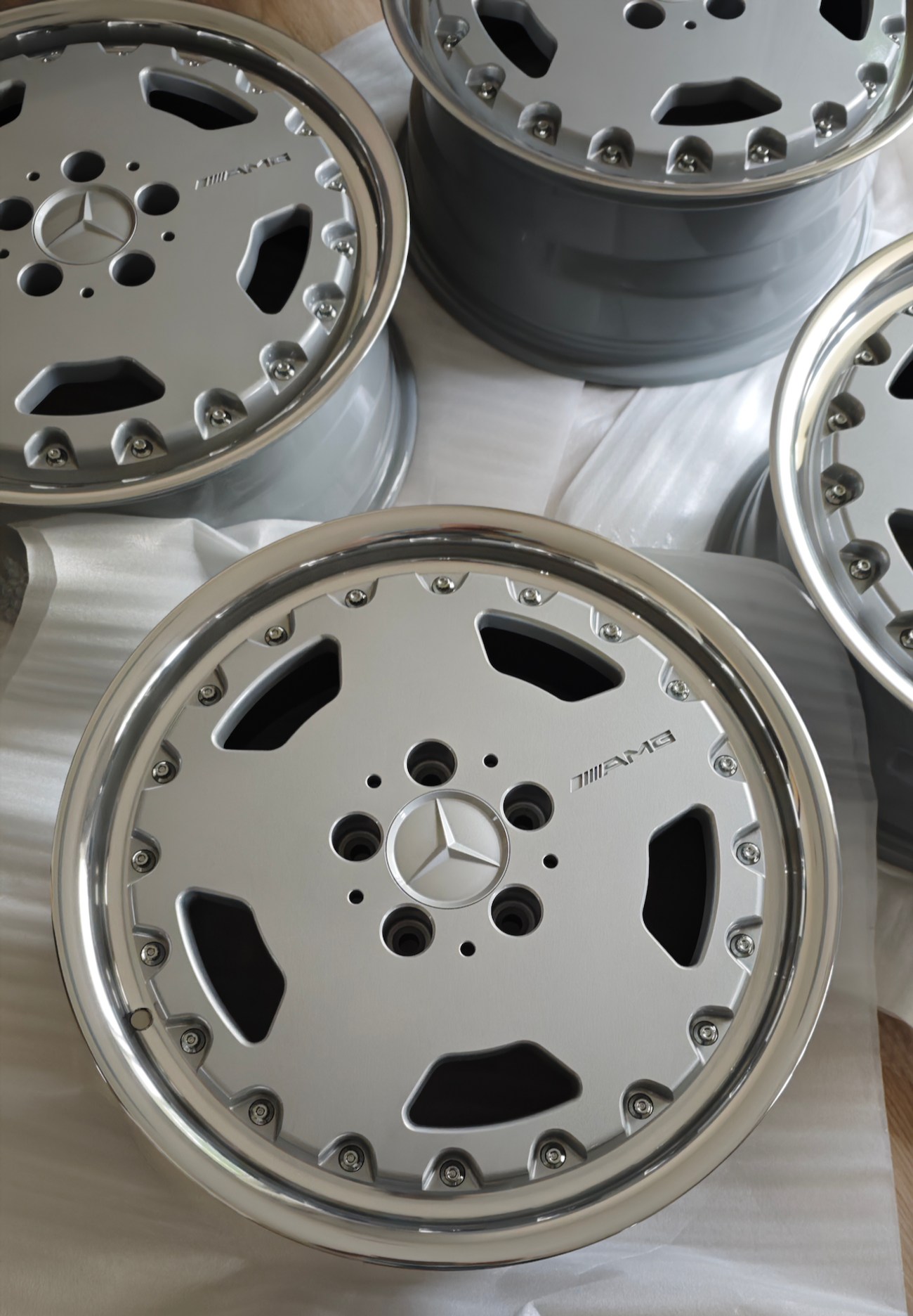 2-Piece 17" AMG Aero II Monoblock Wheels by BBS For Sale | The MB Market