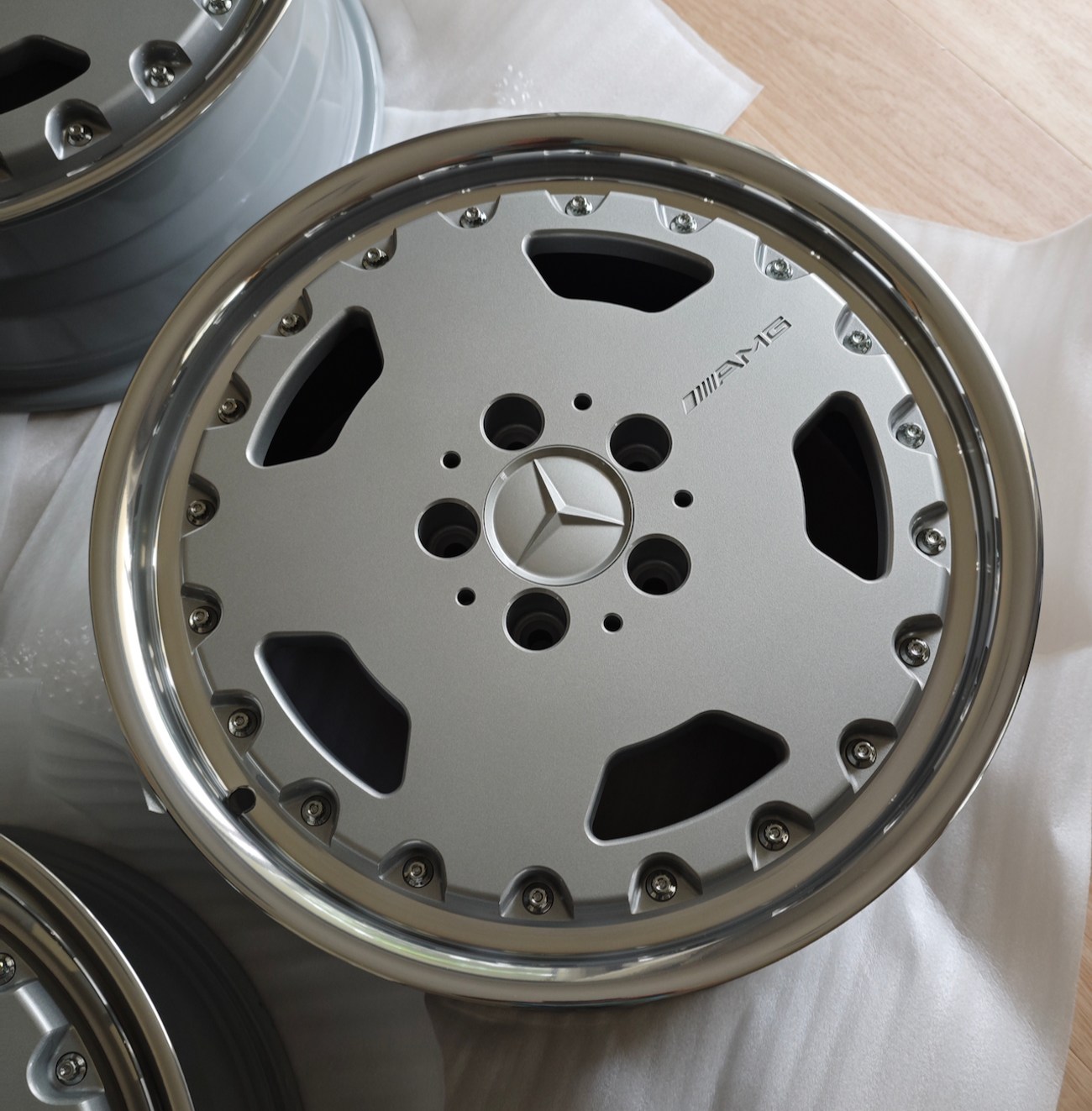 2-Piece 17" AMG Aero II Monoblock Wheels by BBS For Sale | The MB Market