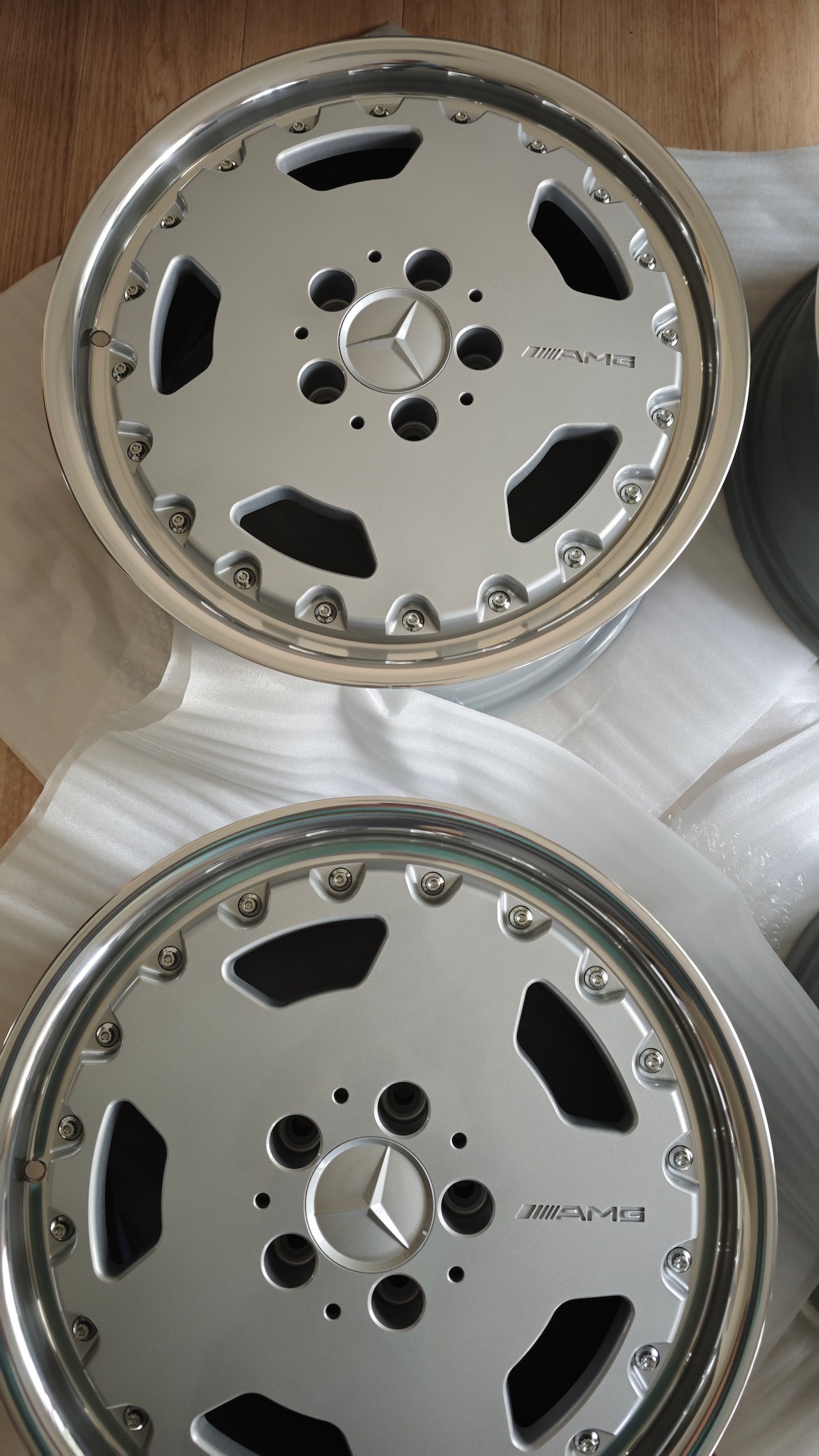 2-Piece 17" AMG Aero II Monoblock Wheels by BBS For Sale | The MB Market