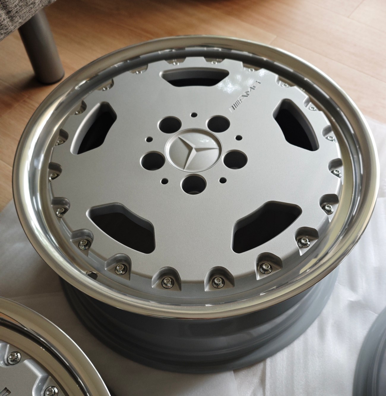 2-Piece 17" AMG Aero II Monoblock Wheels by BBS For Sale | The MB Market