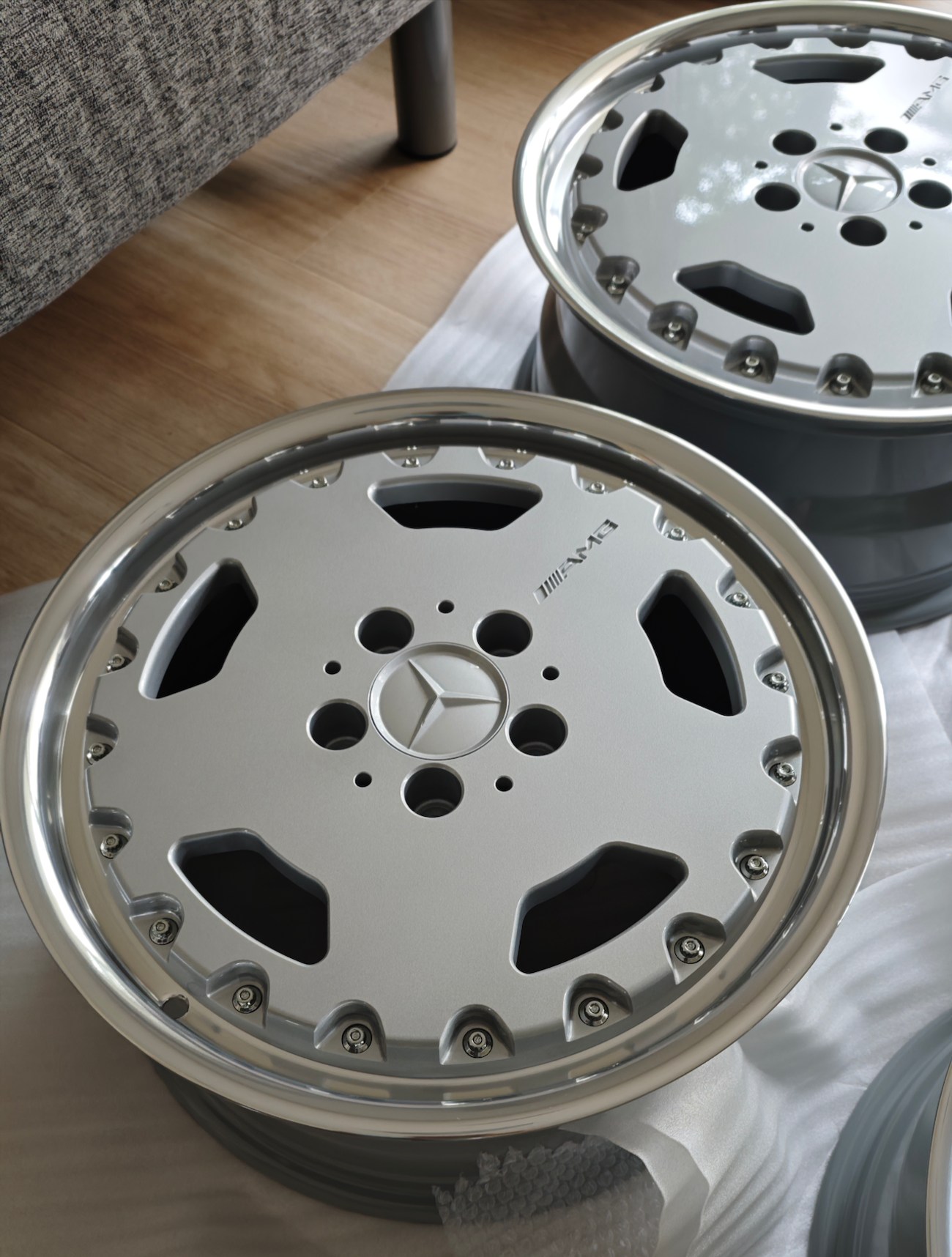 2-Piece 17" AMG Aero II Monoblock Wheels by BBS For Sale | The MB Market