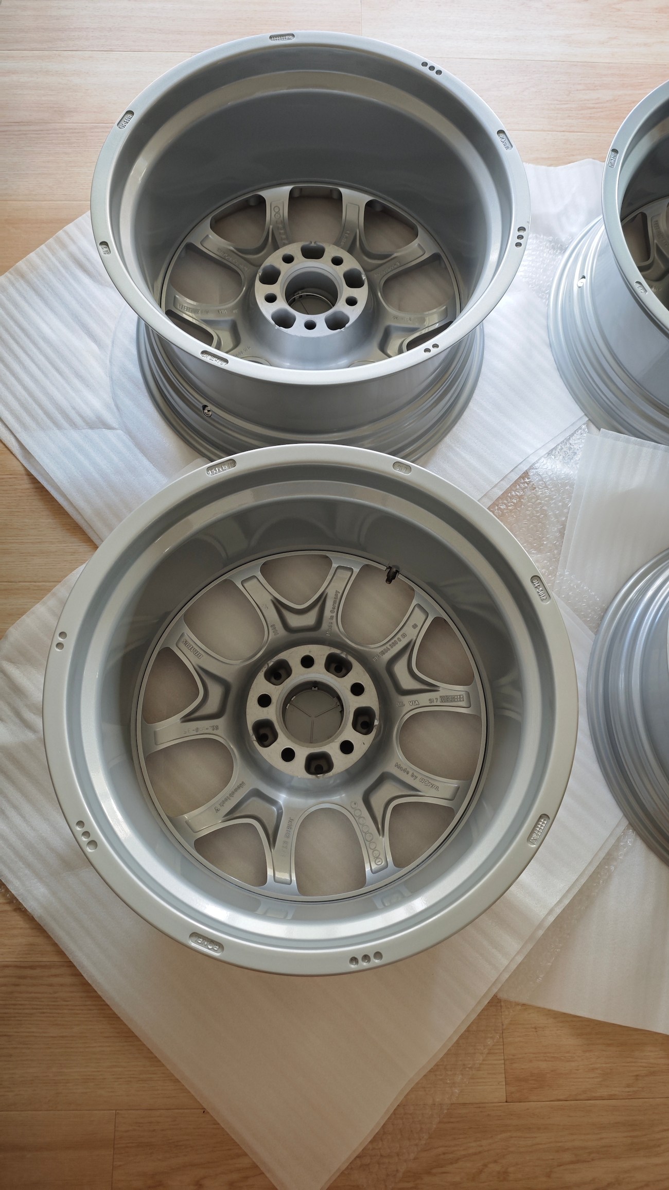 Staggered 2-Piece 18" BRABUS Monoblock V Wheels For Sale | The MB Market